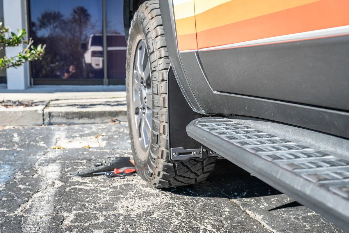 Toyota JDM Mud Flaps (First Edition Style) - 2024+ Land Cruiser – 21 ...
