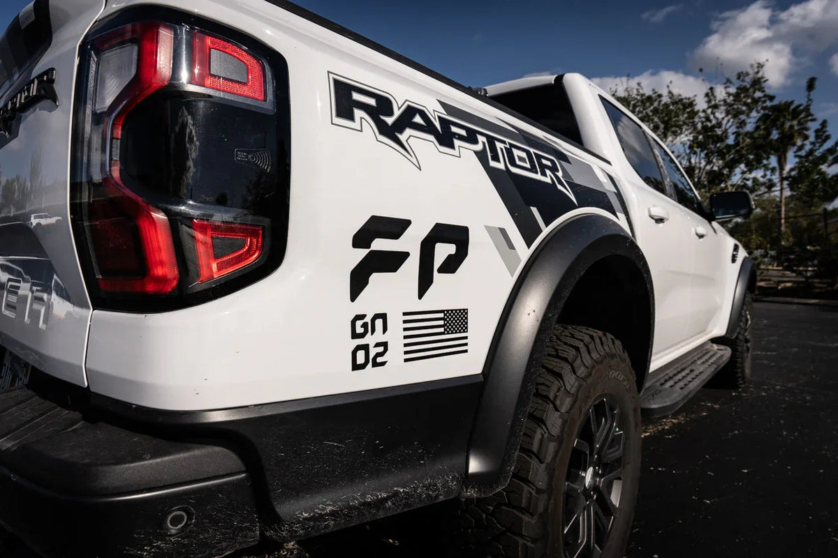 FP GN 02 Fender Decals - 2024+ Ranger Raptor – 21 Offroad